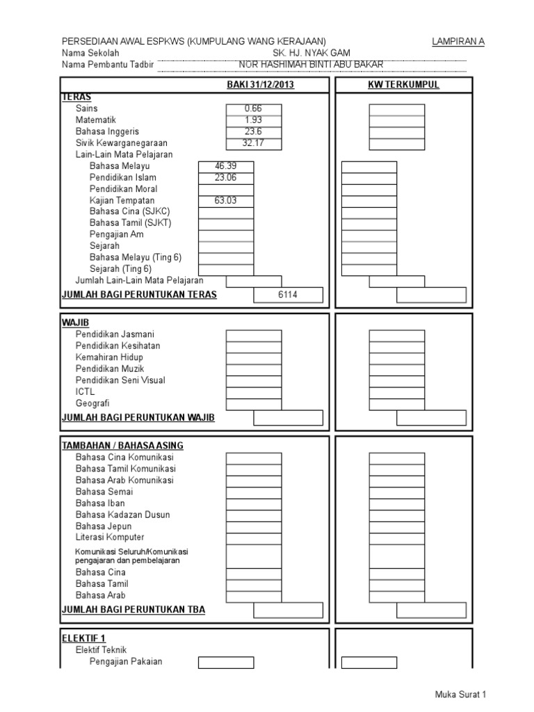 Modul Permulaan eSPKWS | PDF