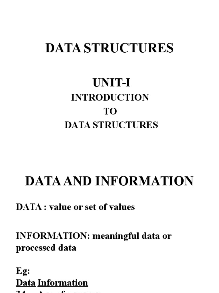 On Data Structures | PDF | Array Data Structure | Matrix (Mathematics)