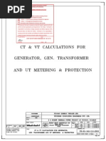 CT & PT Sizing Calculation | PDF | Electrical Engineering | Electricity