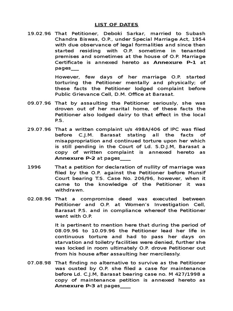 Draft SLP | PDF | Supreme Courts | Appeal