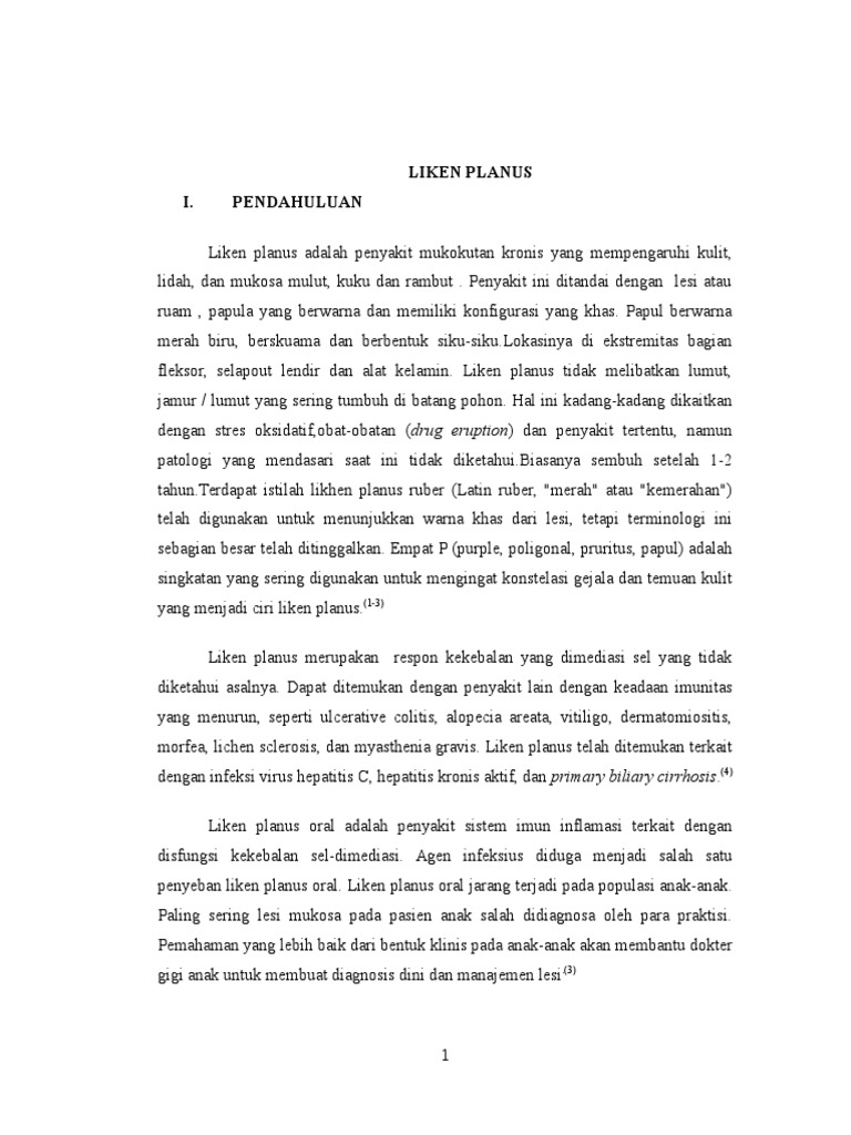 Liken Planus | PDF