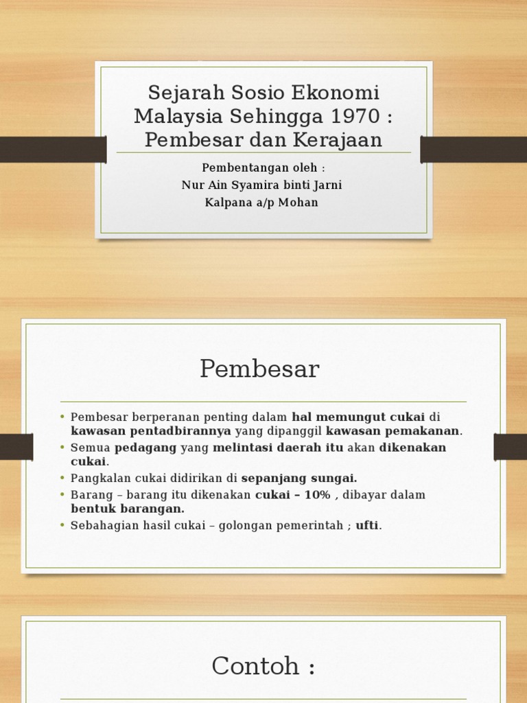 Peranan Pembesar Dan Sultan | PDF