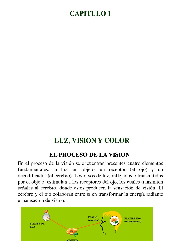 Luz Vision y Color | PDF | Percepción visual | Color