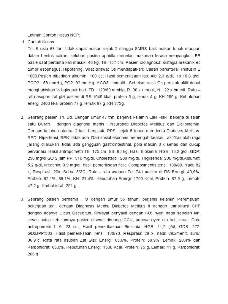 Contoh Kasus NCP | PDF