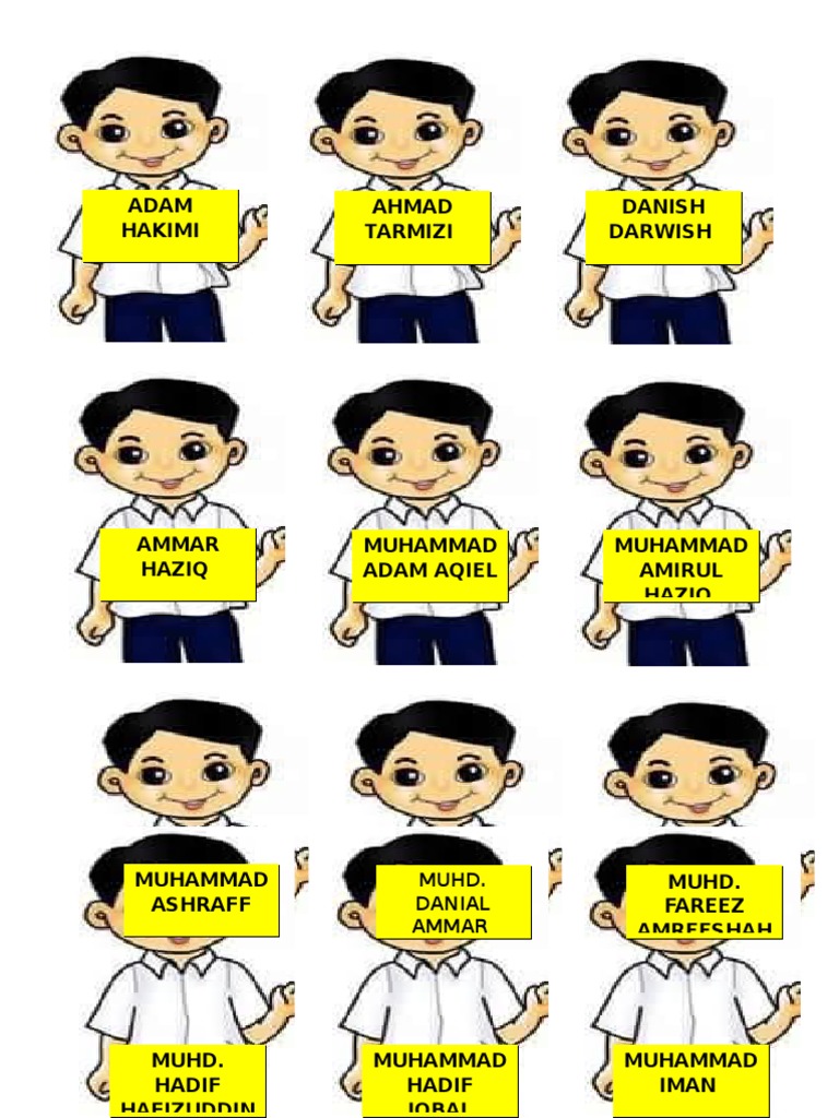 Punch Card Murid | PDF