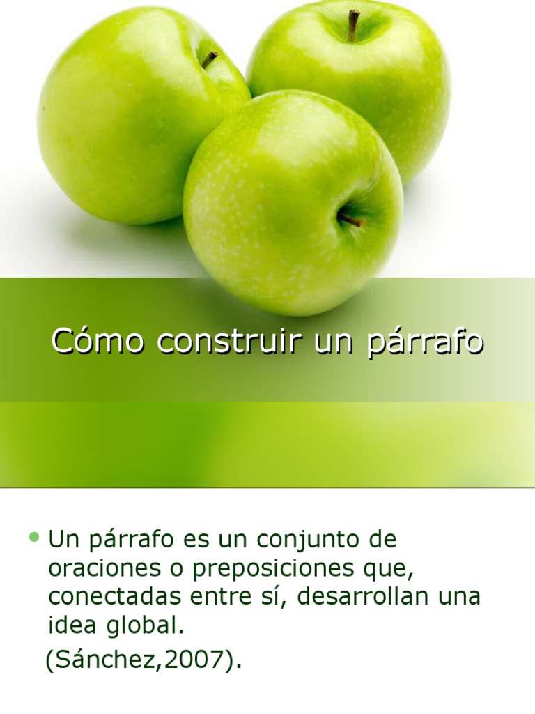 Cómo construir un párrafo eficaz | PDF | Párrafo | Oración (Lingüística)