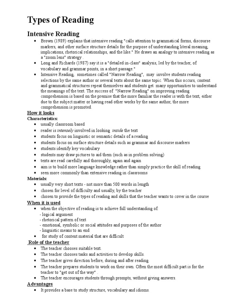 A Comprehensive Overview of Intensive and Extensive Approaches to ...