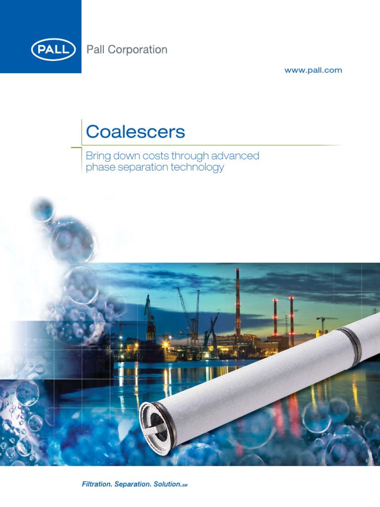 Coalescers | PDF | Aerosol | Liquids