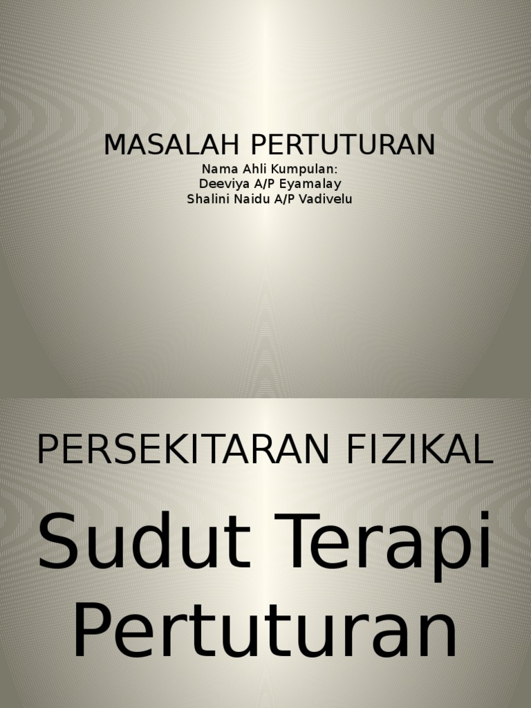 Masalah Pertuturan | PDF