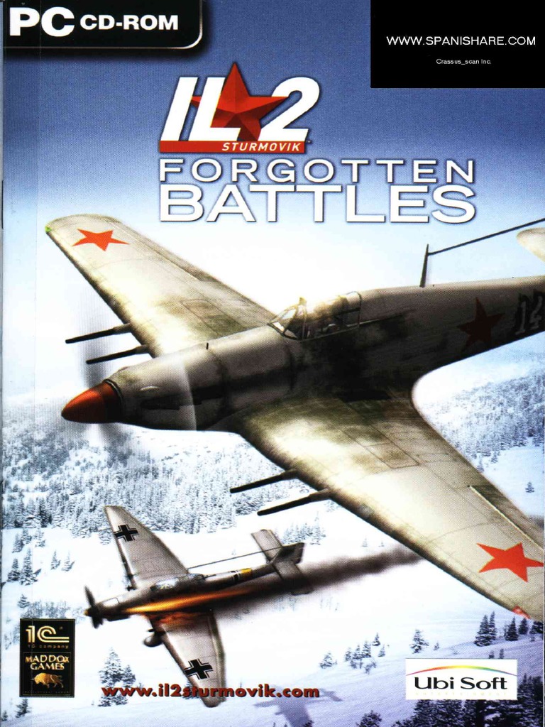 Manual Original IL2 Sturmovik Forgotten Battles | PDF