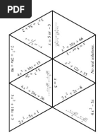 Algebra1 Review Puzzle | PDF | Equations | Mathematical Objects