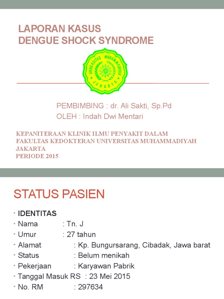 Laporan Kasus DSS PPT