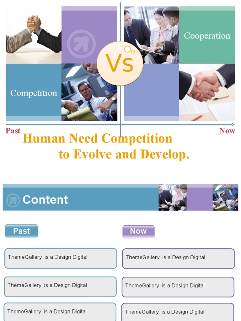 Human Need Competition To Evolve and Develop.: Cooperation | PDF ...