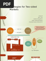 Two-Sided Market Platform Competition | PDF | Monopoly | Business