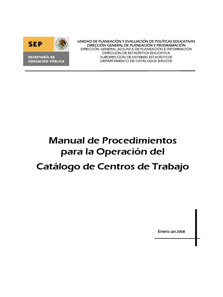Manual CCT: Procedimientos y Normas | PDF | Educación Secundaria | Jardín de infancia