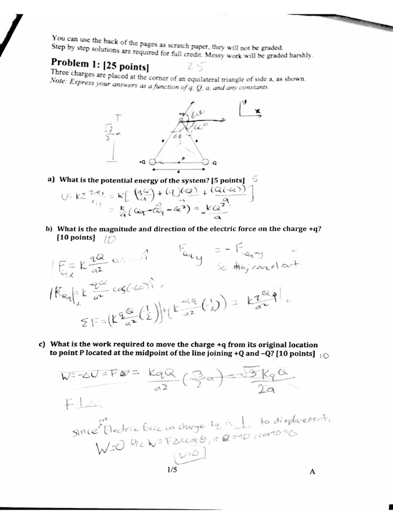 Physics 7D W15: Midterm | PDF
