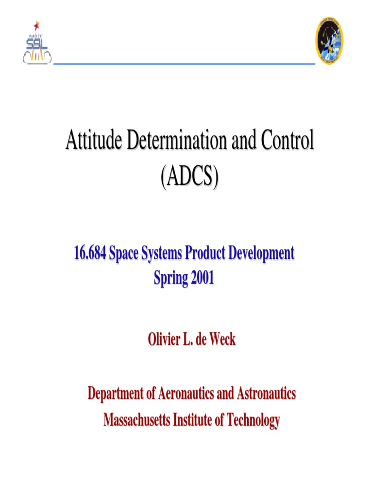 Attitude Determination in Spacecraft | PDF | Teaching Methods ...