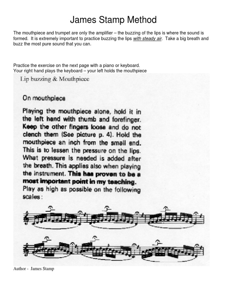 James Stamp Method | PDF