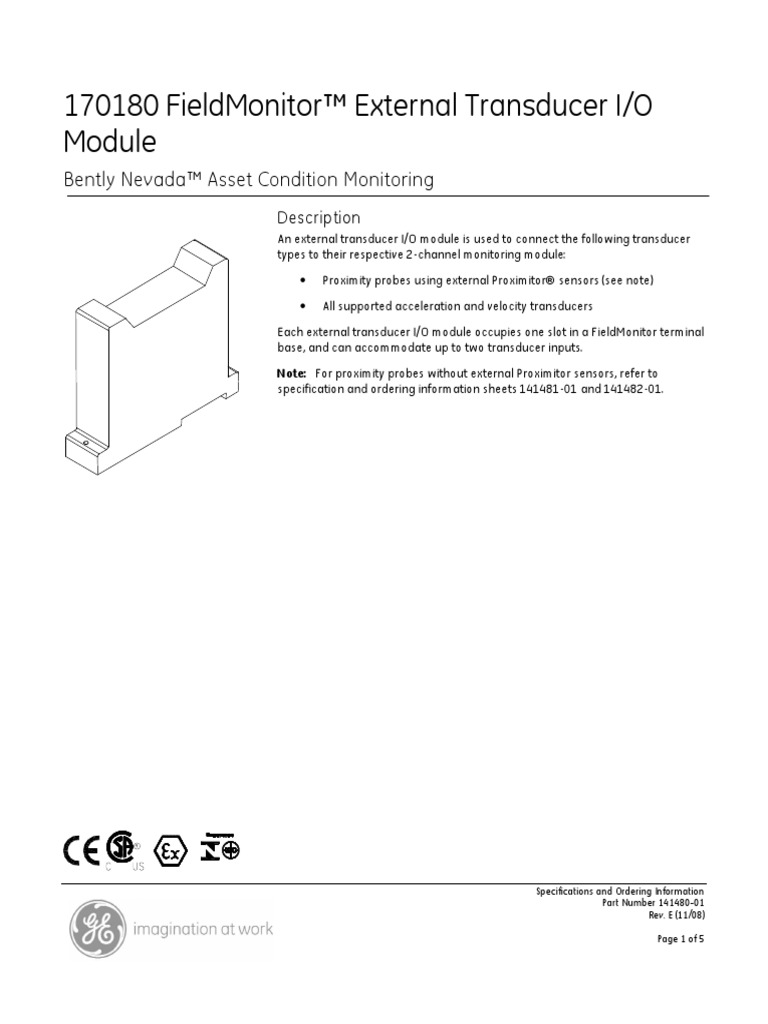 External Transd IO Module | PDF | Sensor | Input/Output