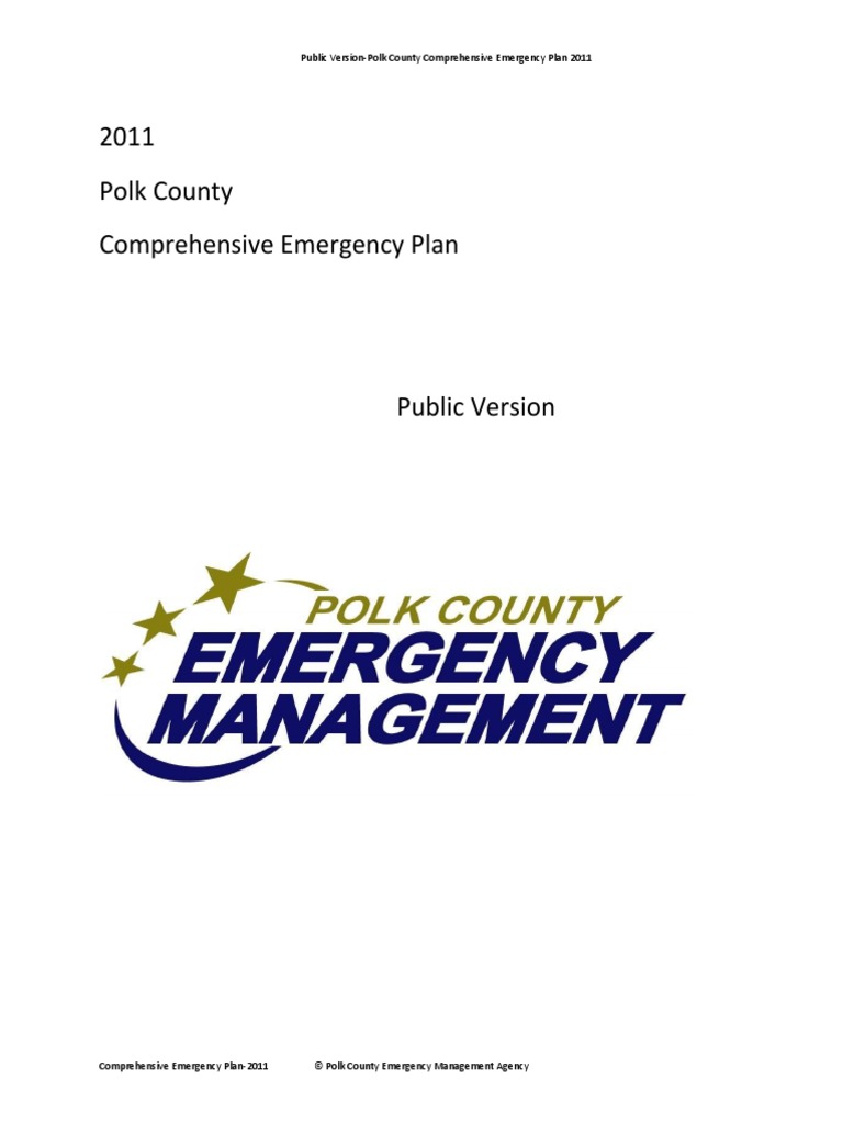 Ermergency Plan | PDF | Incident Command System | Emergency Management