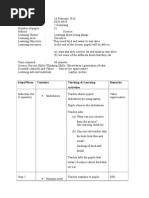 A Detailed Lesson Plan in Home Economics | PDF | Lesson Plan | Cognition