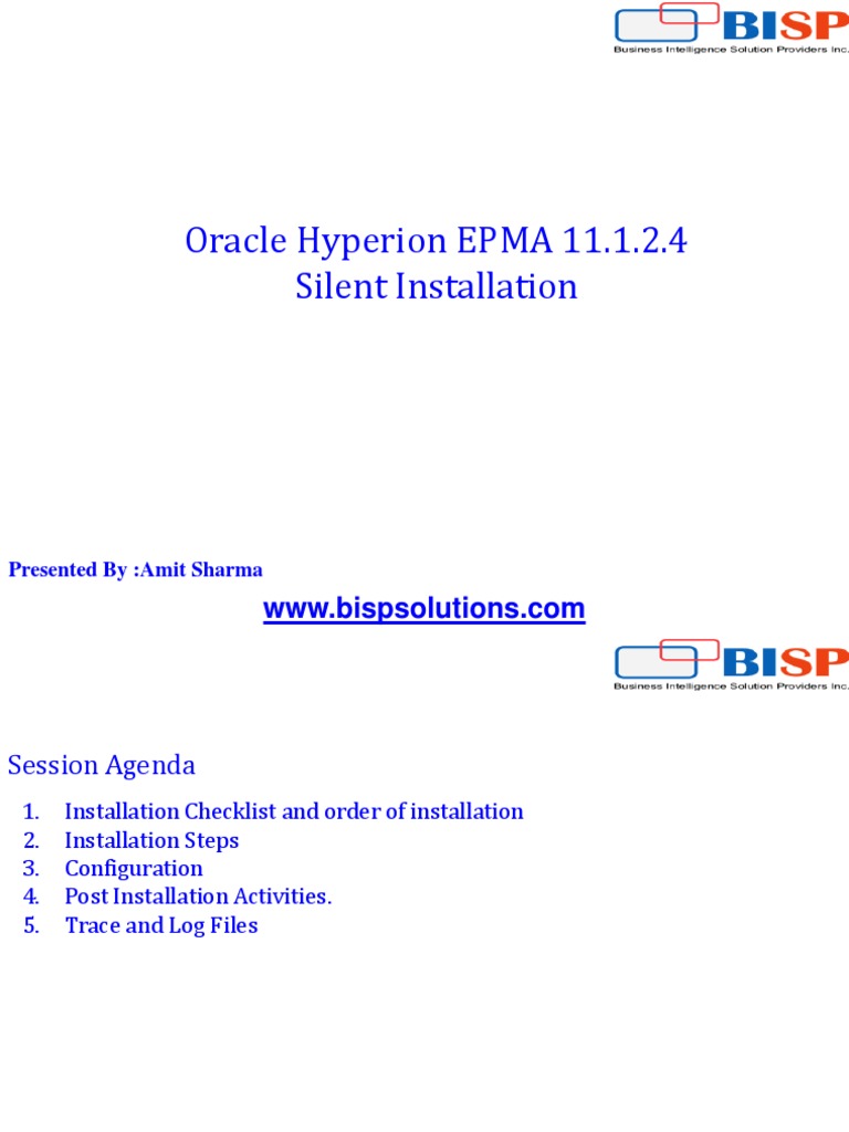 Oracle EPMA 11.1.2.4 Slient Installation | PDF | Internet Information Services | Oracle Database