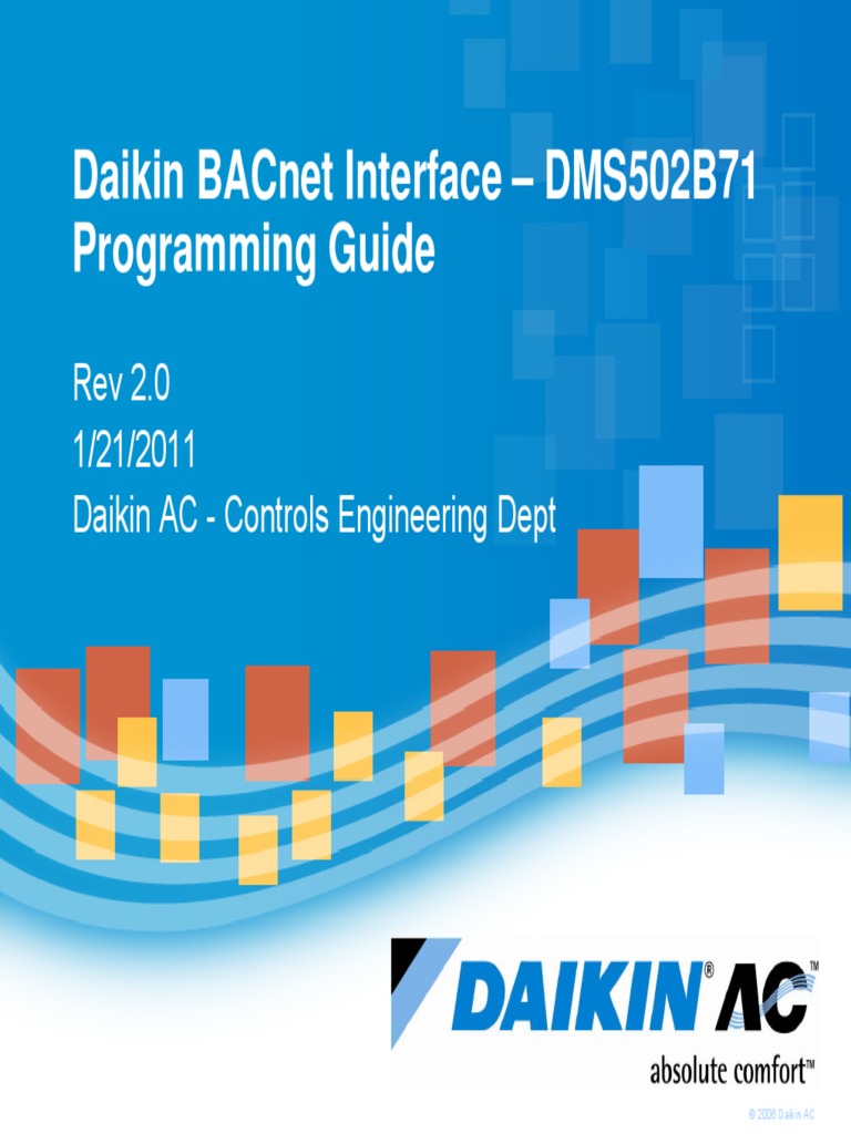 (2011-01-21) Daikin BACnet Interface Programming Guide PDF | PDF | Air ...