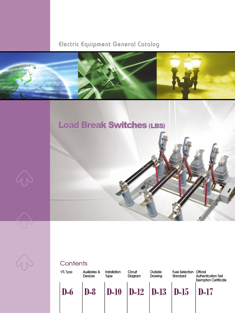 Load Break Switch | PDF | Fuse (Electrical) | Relay