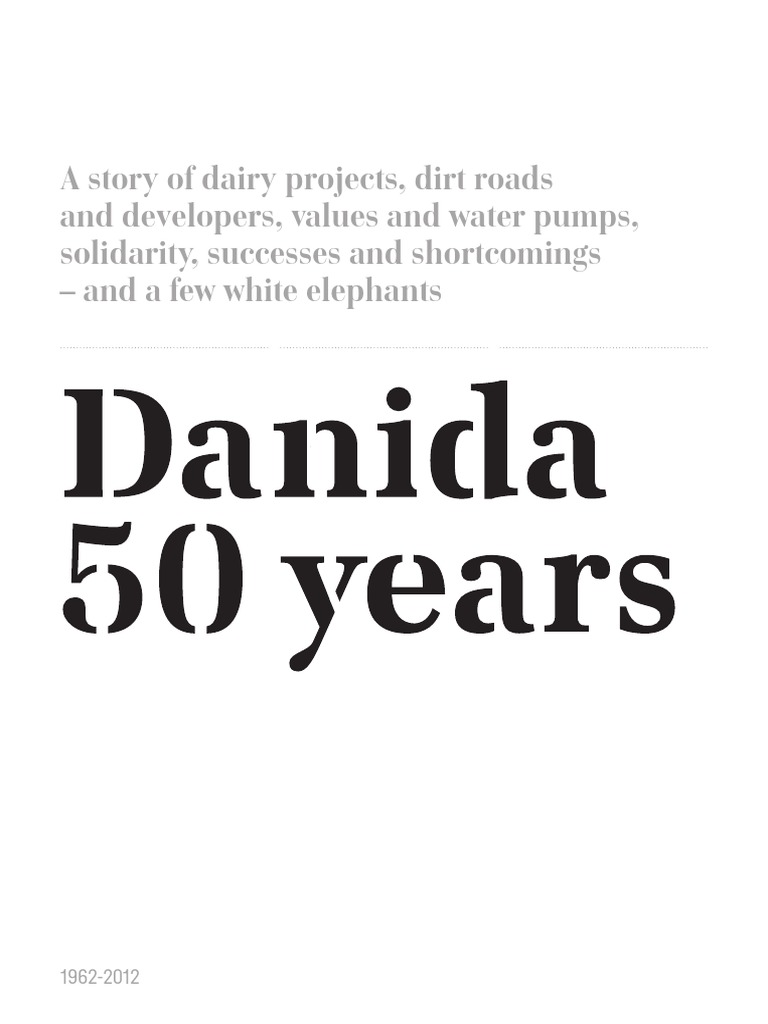 Danida 50 Years | PDF | Denmark | Development Aid