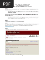 Eagle Selfservice Plan Register Classes | PDF | Login | Menu (Computing)
