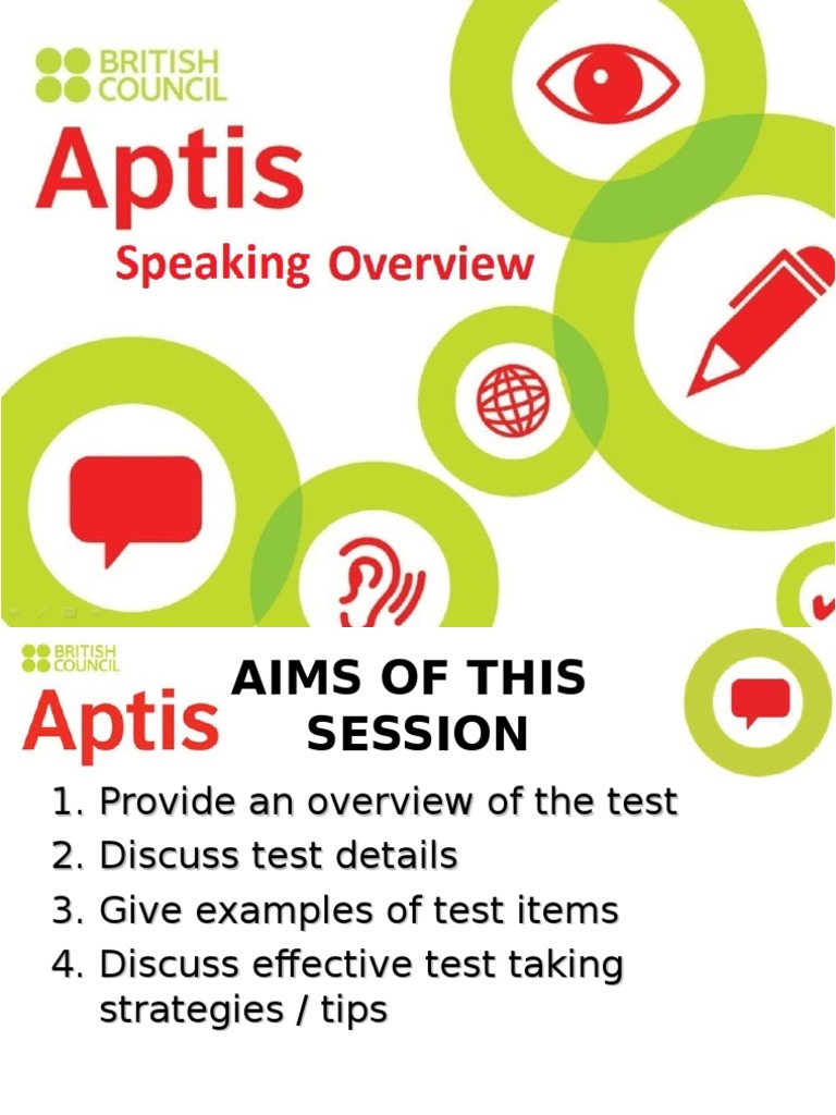 10 Aptis Speaking Overview | PDF | Phrase | Truth