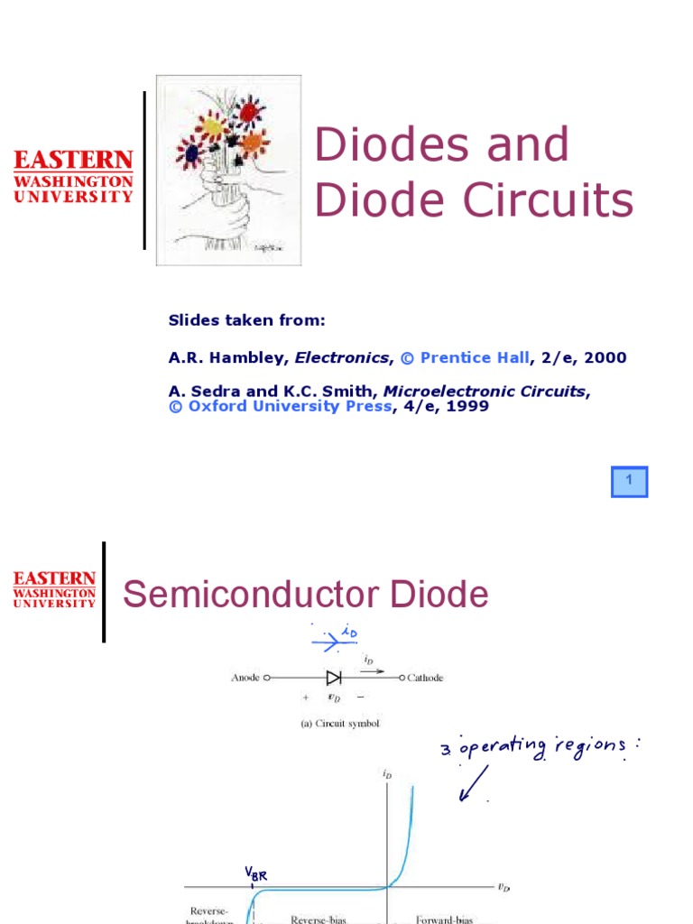 W07 L4 Diodes | PDF | Diode | Rectifier