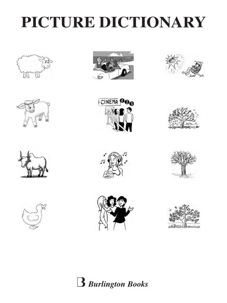 Picture Dictionary: Burlington Books | PDF | Biscuit | Foods
