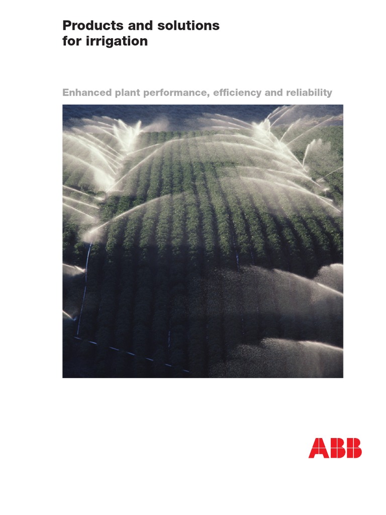 ABB Irrigation Brochure | PDF | Water Resources | Automation