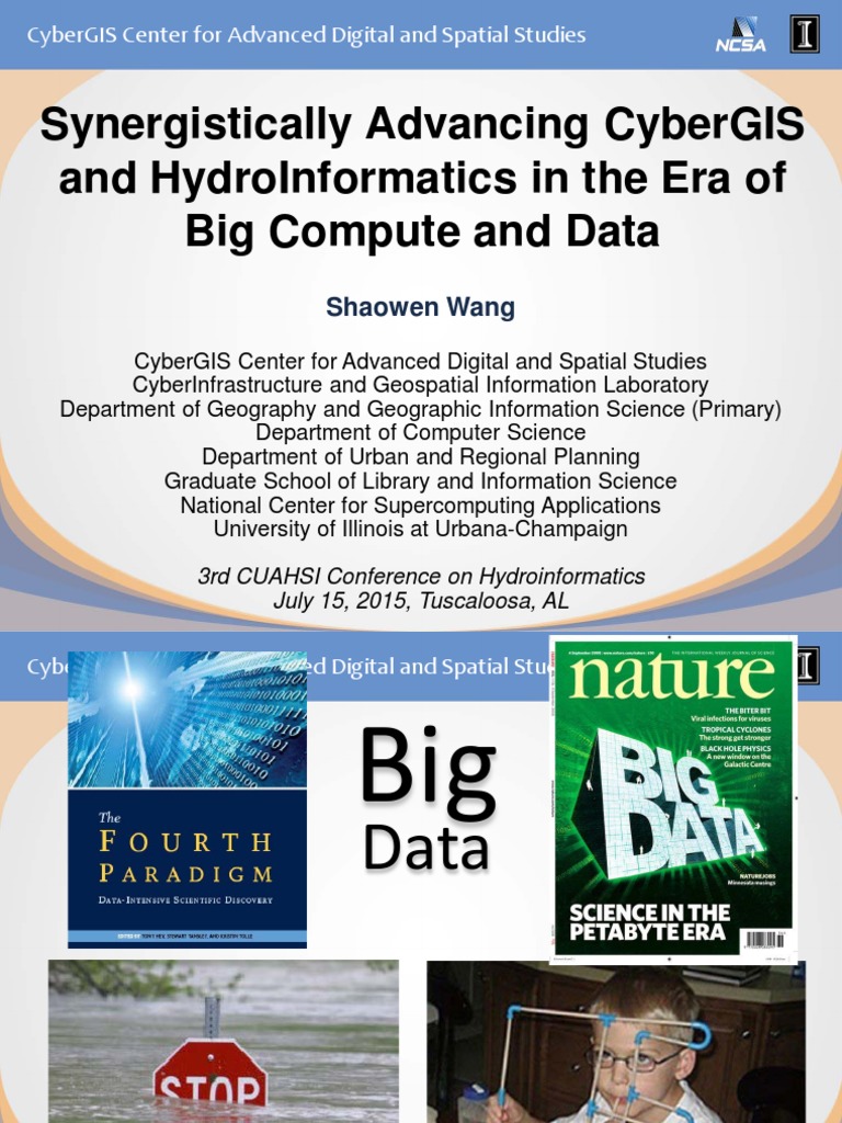 Shaowen Wang - Synergistically Advancing CyberGIS and ...