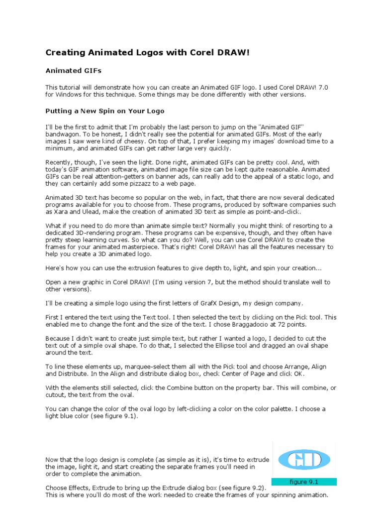 Animated Logos Tutorial | Download Free PDF | Animation | Cartesian ...