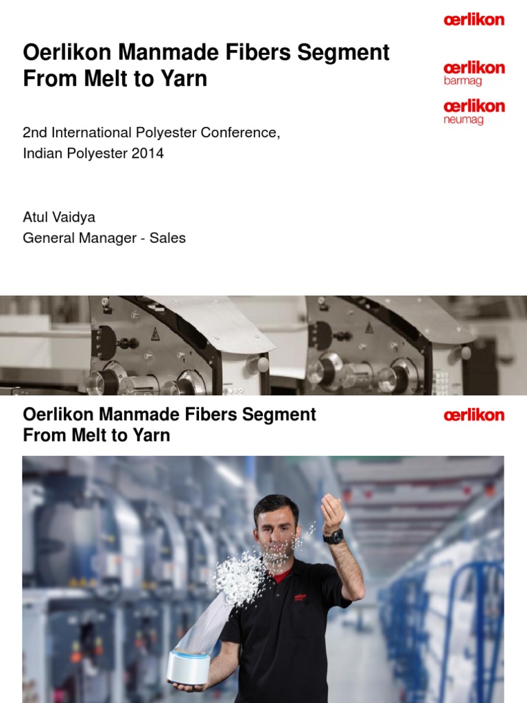 I Mr. Atul Vaidya Oerlikon | PDF | Nonwoven Fabric | Textiles