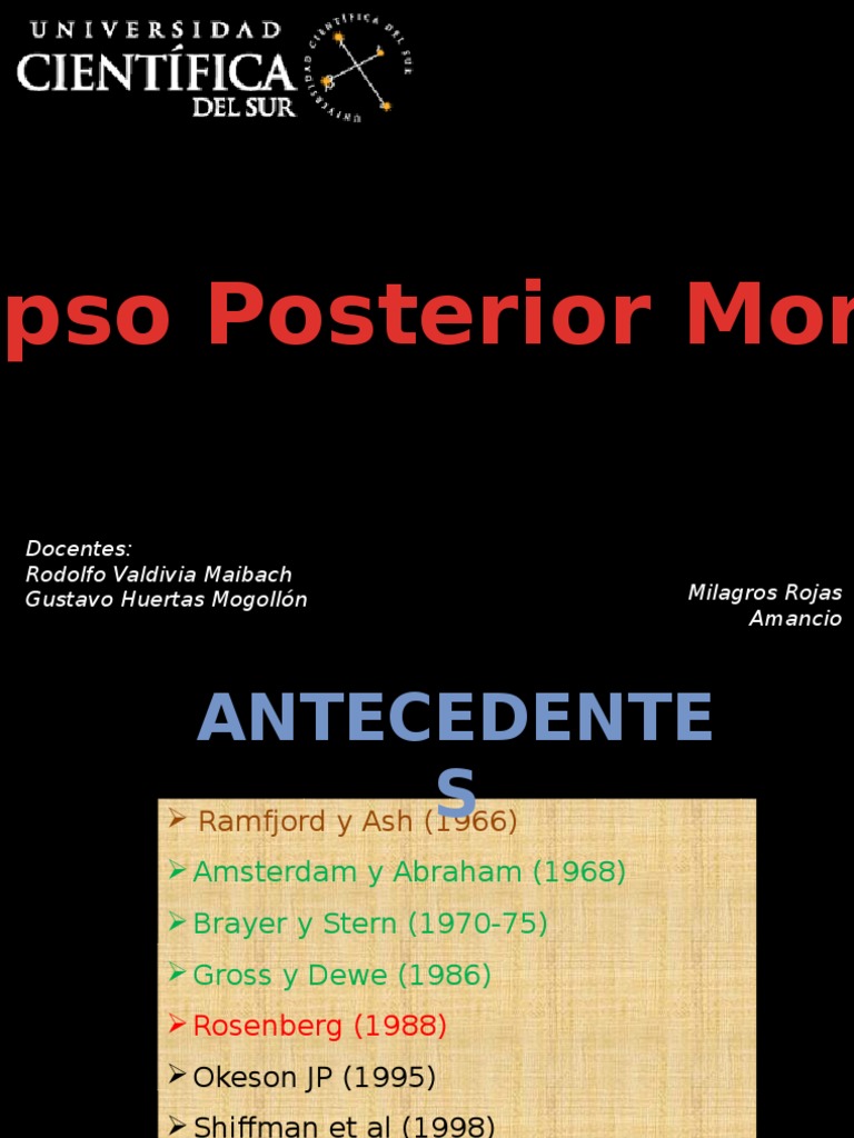 Colapso Posterior de Mordida | PDF | Ortodoncia | Odontología