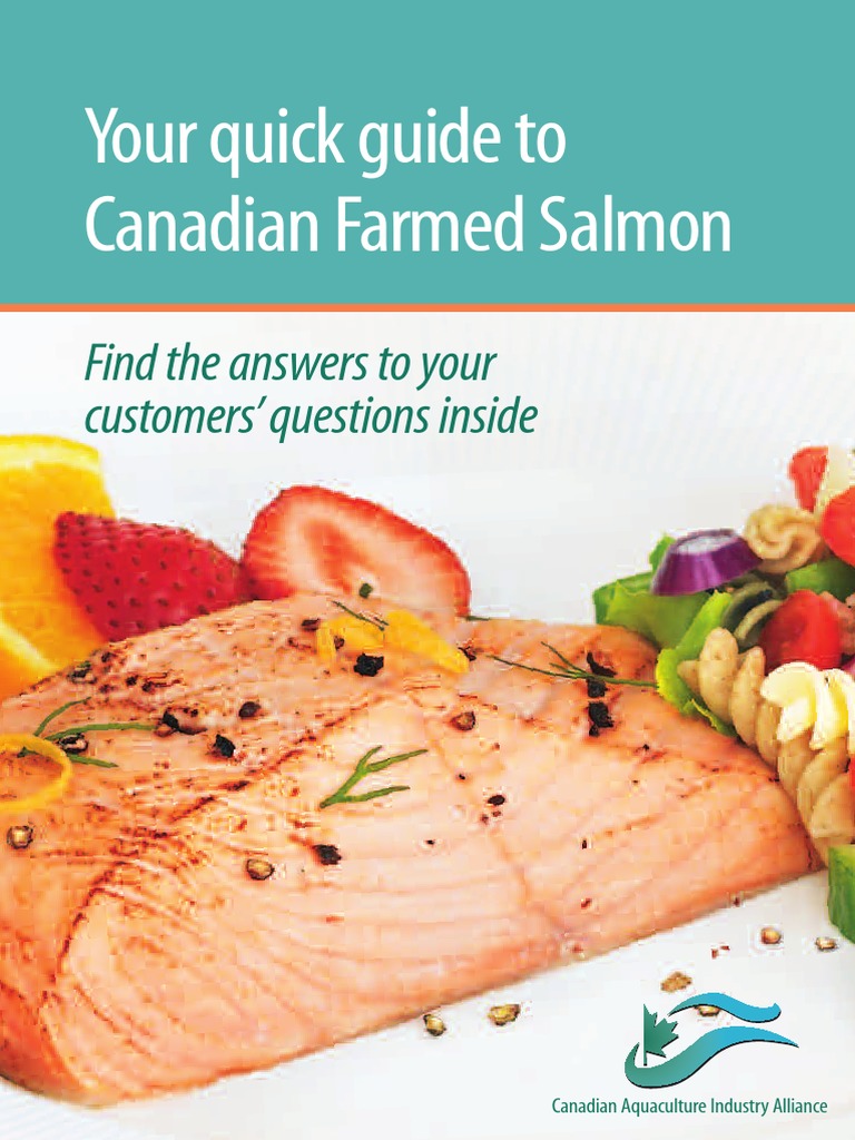 Guide To Canadian Farmed Salmon | PDF | Omega 3 Fatty Acid | Salmon
