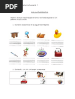 Actividades con letras M, P, S y L | PDF