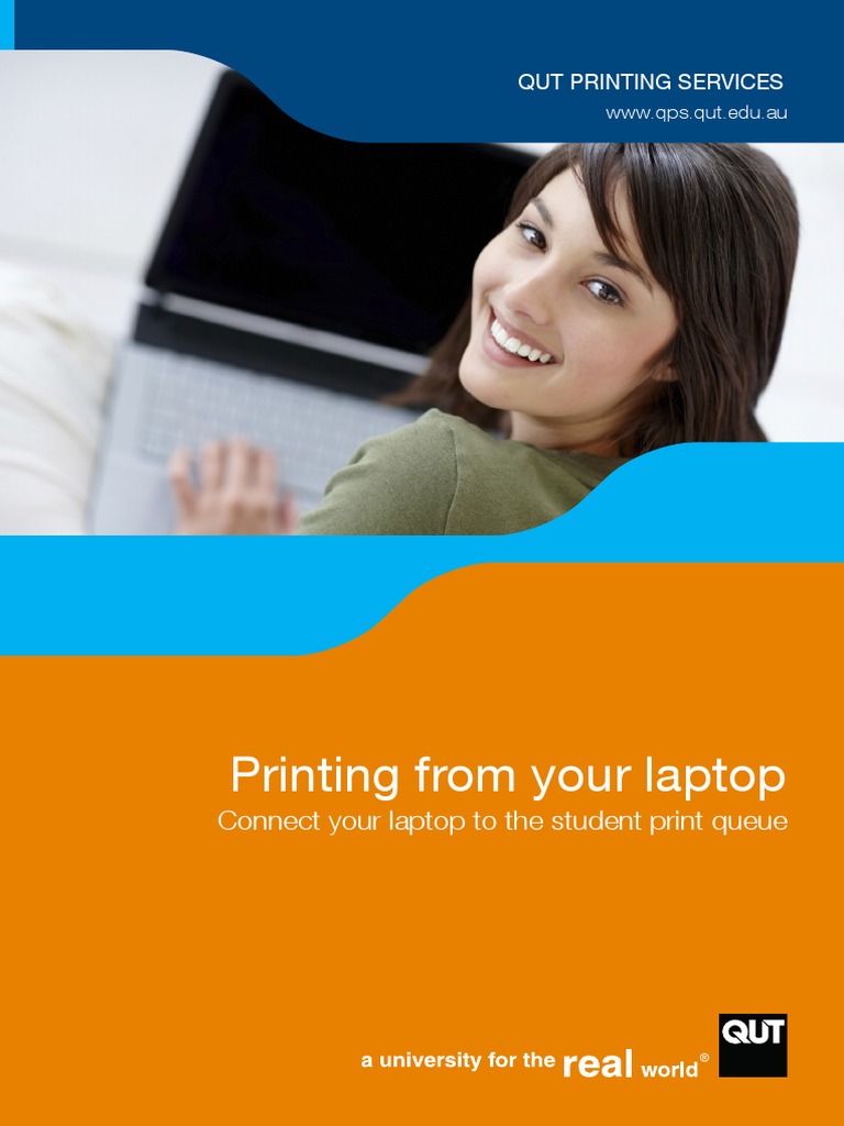 QPS Laptop Printing Guide (QUT) | PDF