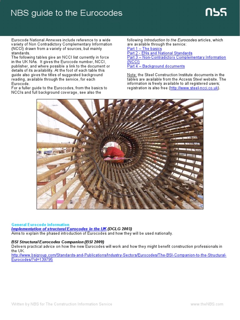 NBS Guide To The Eurocodes | PDF | Buckling | Column