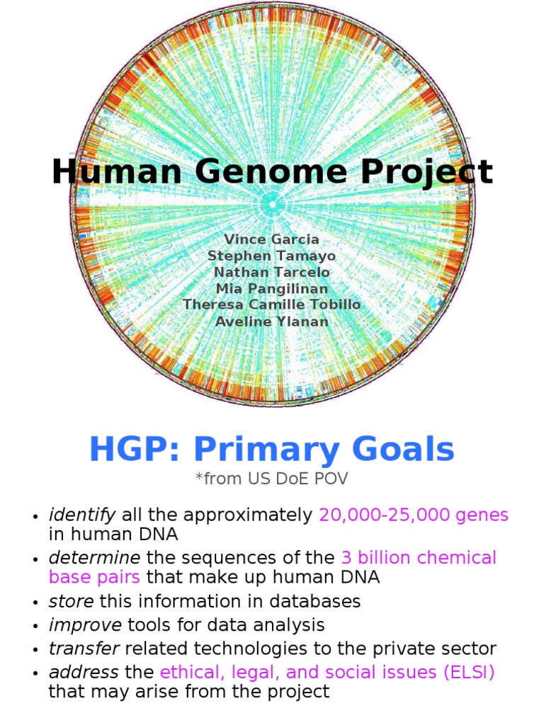 Goals and Significance of HGP | PDF | Molecular Cloning | Dna Sequencing