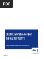 PCEIA and CEILLI Exam Overview | PDF | Insurance | Life Insurance