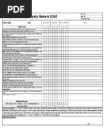 CHECKLIST - Fire Equipment Inspection - Hose Reels | PDF