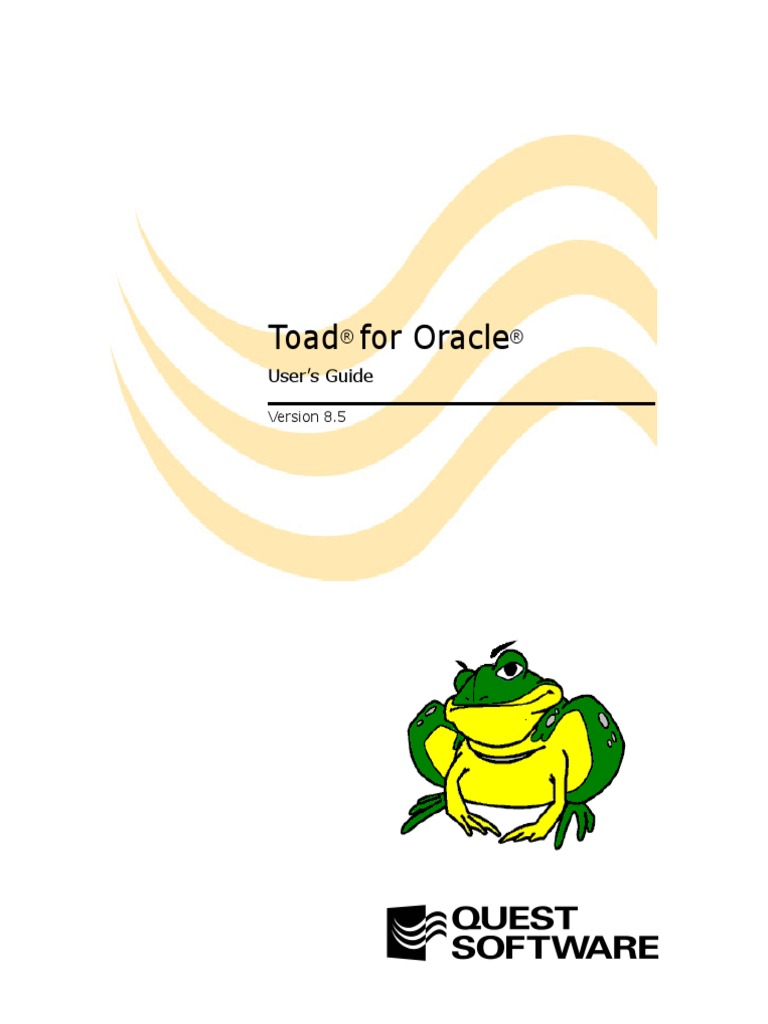 TOAD User's Guide | PDF | Oracle Database | Xml