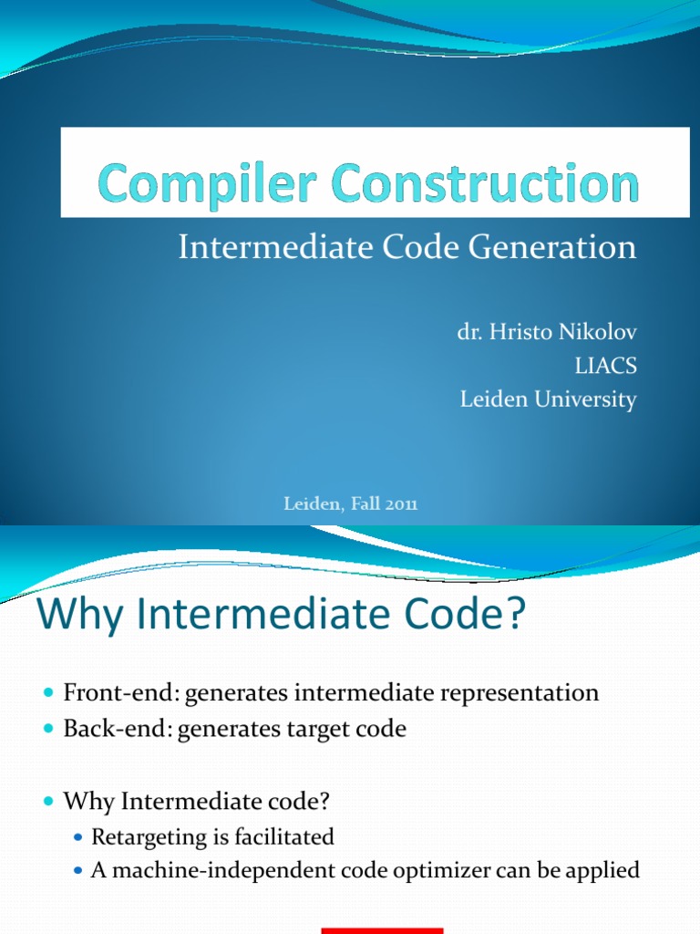 Intermediate Code Generation Overview | PDF | Array Data Structure ...