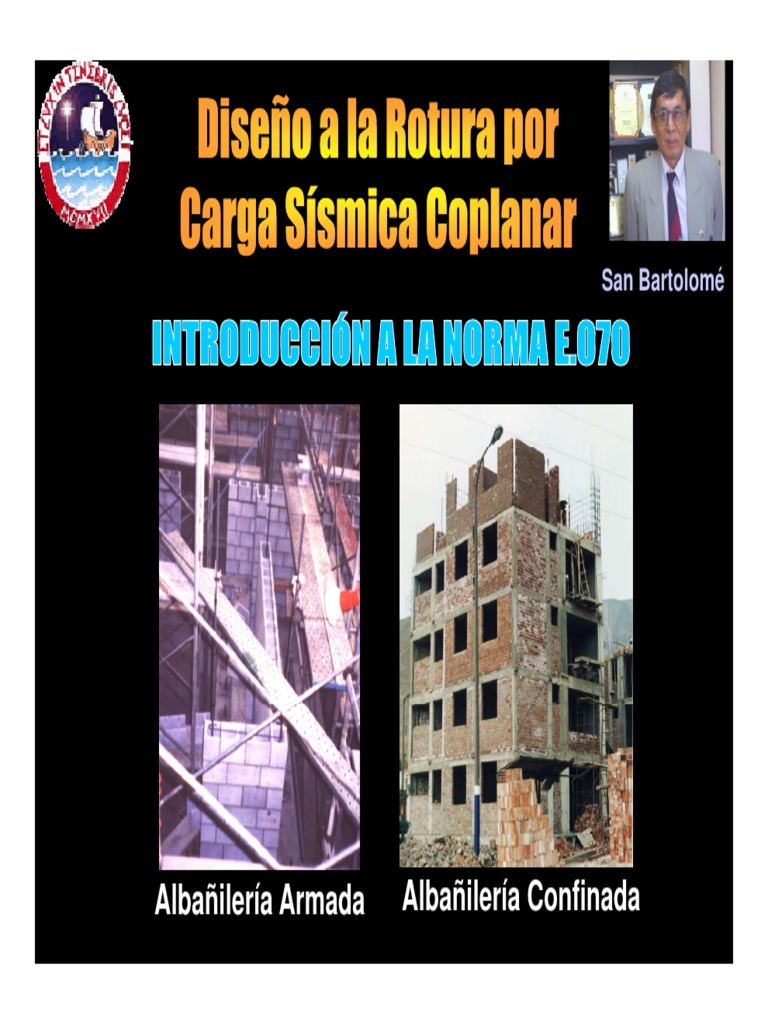 Introducción A La Norma E.070 | PDF