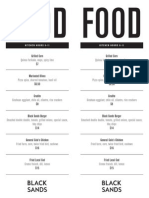 BSB Drinks Menu | PDF | Beer | Gin