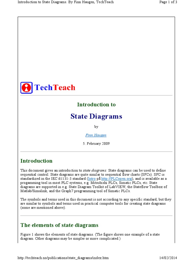 Techteach - No Publications State Diagrams Index | PDF | Programmable ...